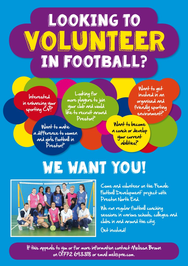 VOLUNTEER POSTER – That's Lovely